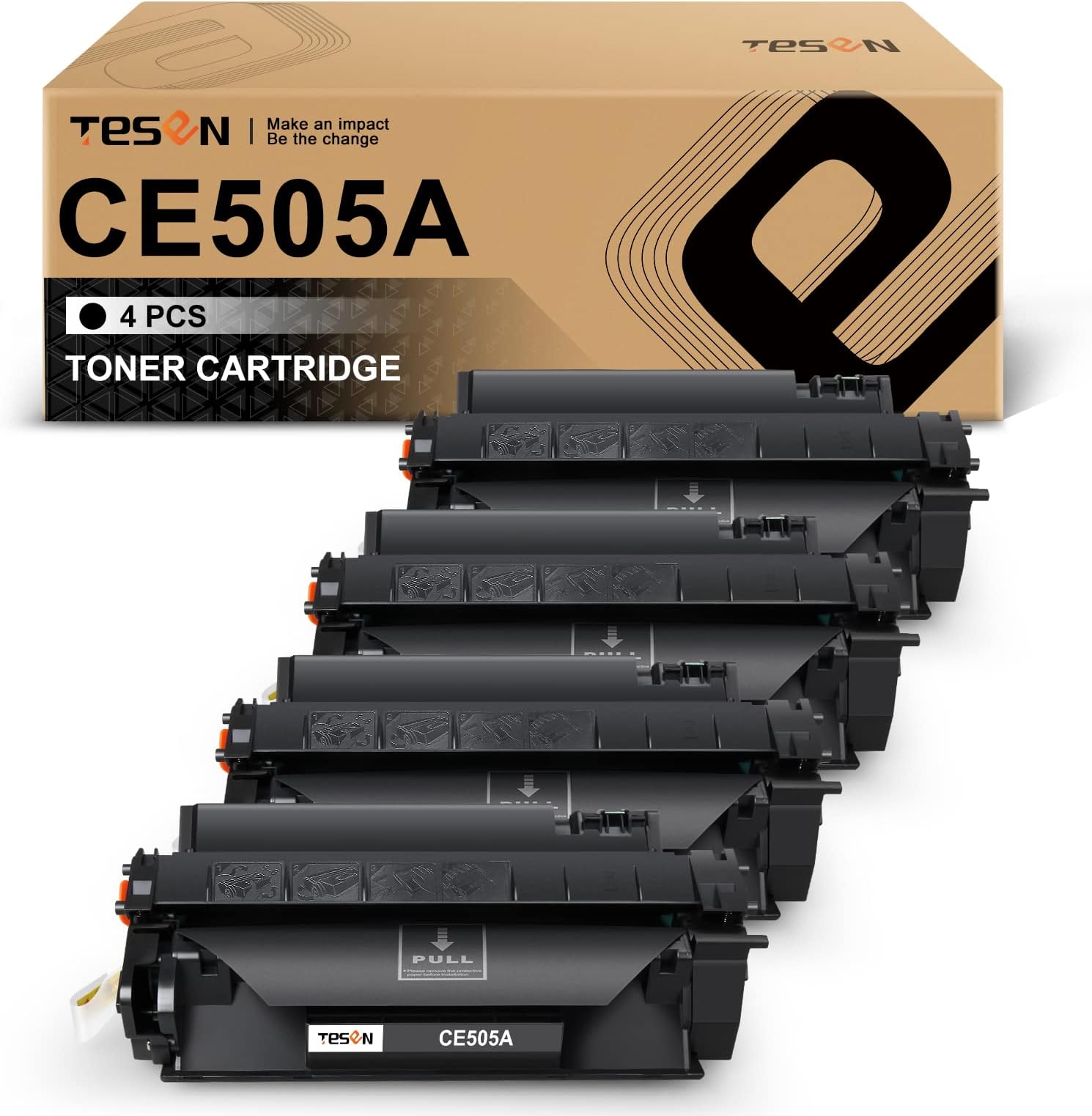 Amazon.com: v4ink 4PK Compatible Toner Cartridge Replacement for HP 05A ...
