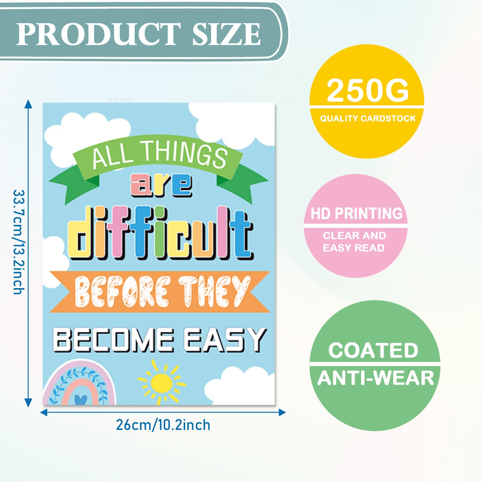 Snapklik.com : 12 Classroom Motivational Posters - Inspirational Poster ...