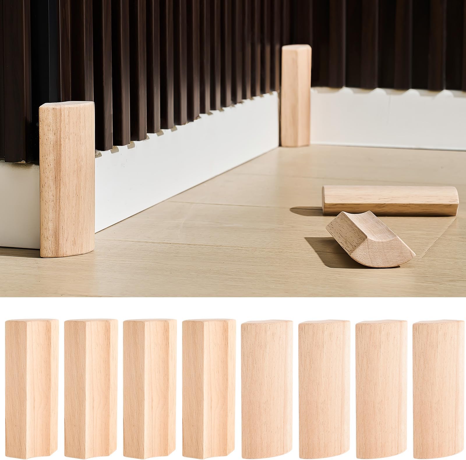 Amazon.com: ReliThick 8 Pcs 5.5" x 3/4" Rounded Outside Bullnose Corner ...