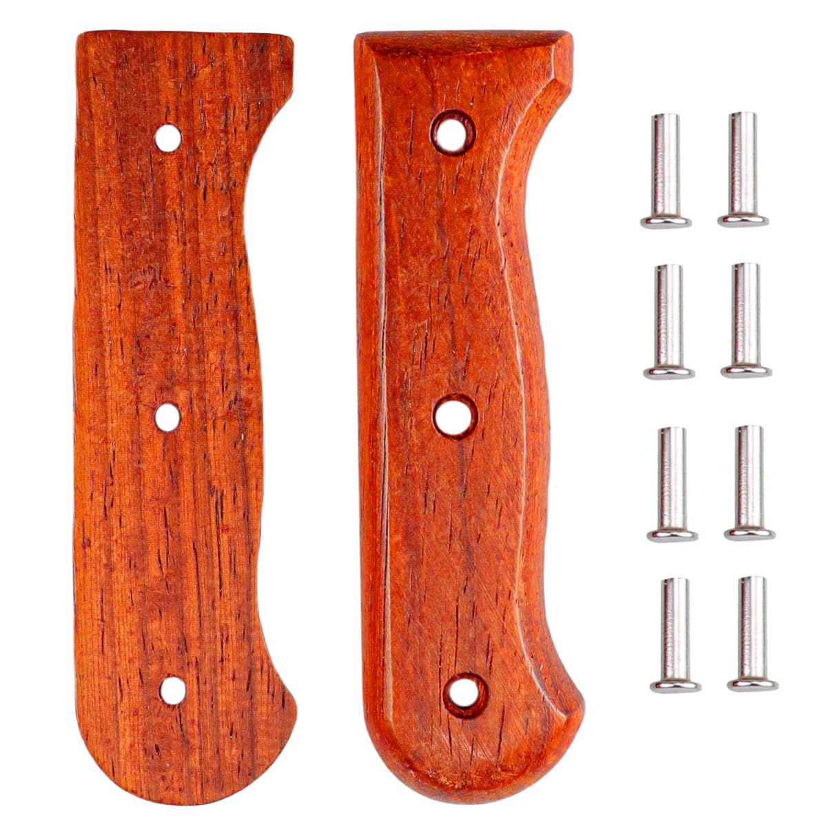 DOERDO 1Pair Wood Knife Handle Cutter Handle Replacement Kitchen Cutter ...