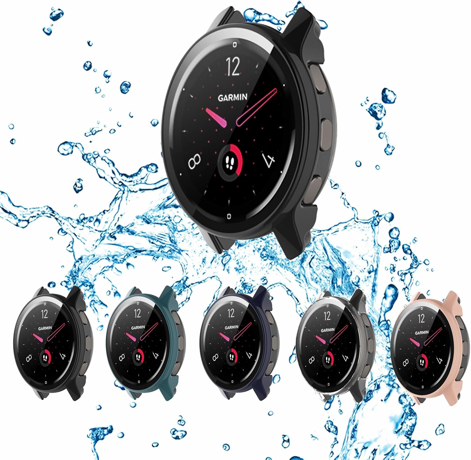 Amazon.com: Qaerre 5-Pack Screen Protector with Tempered Glass ...