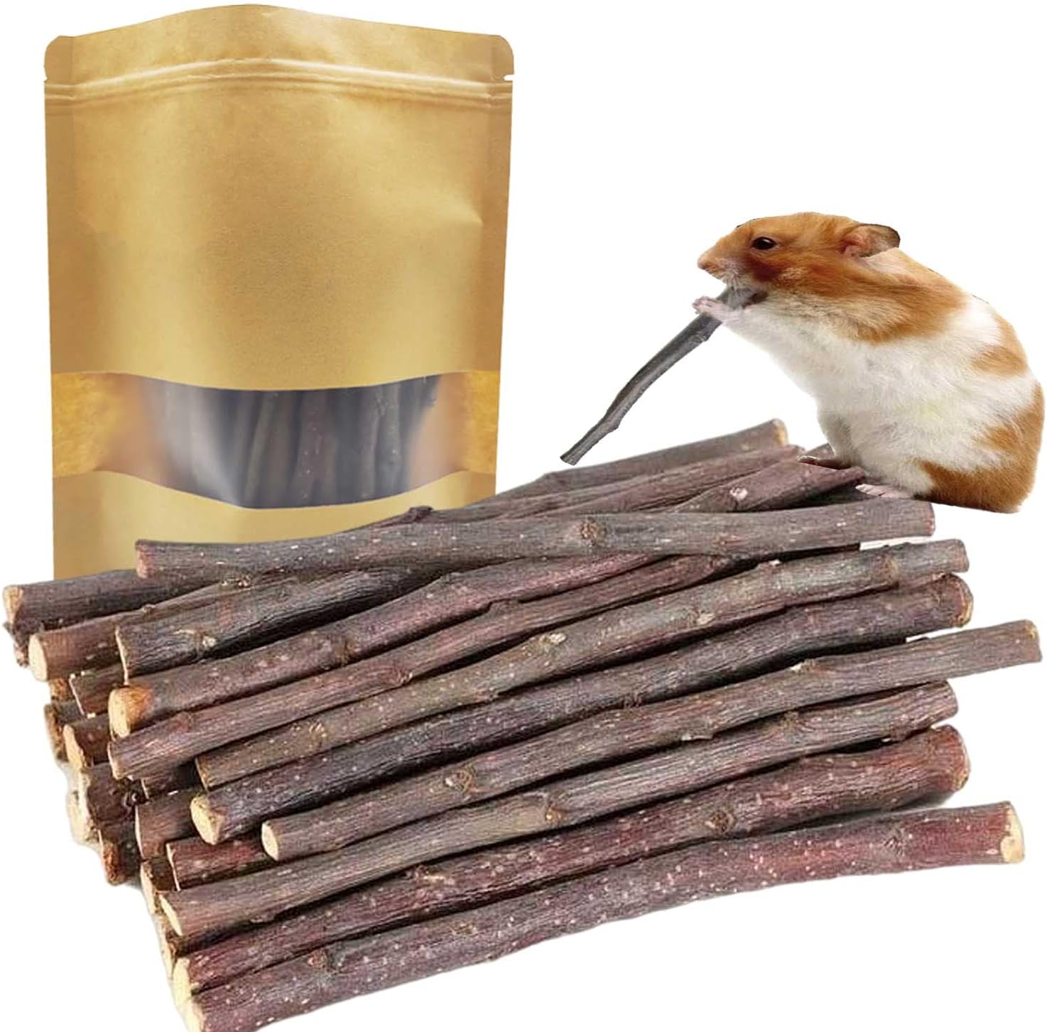 Amazon.com : William Craft Apple Sticks Pet Chew Toys Treats for ...