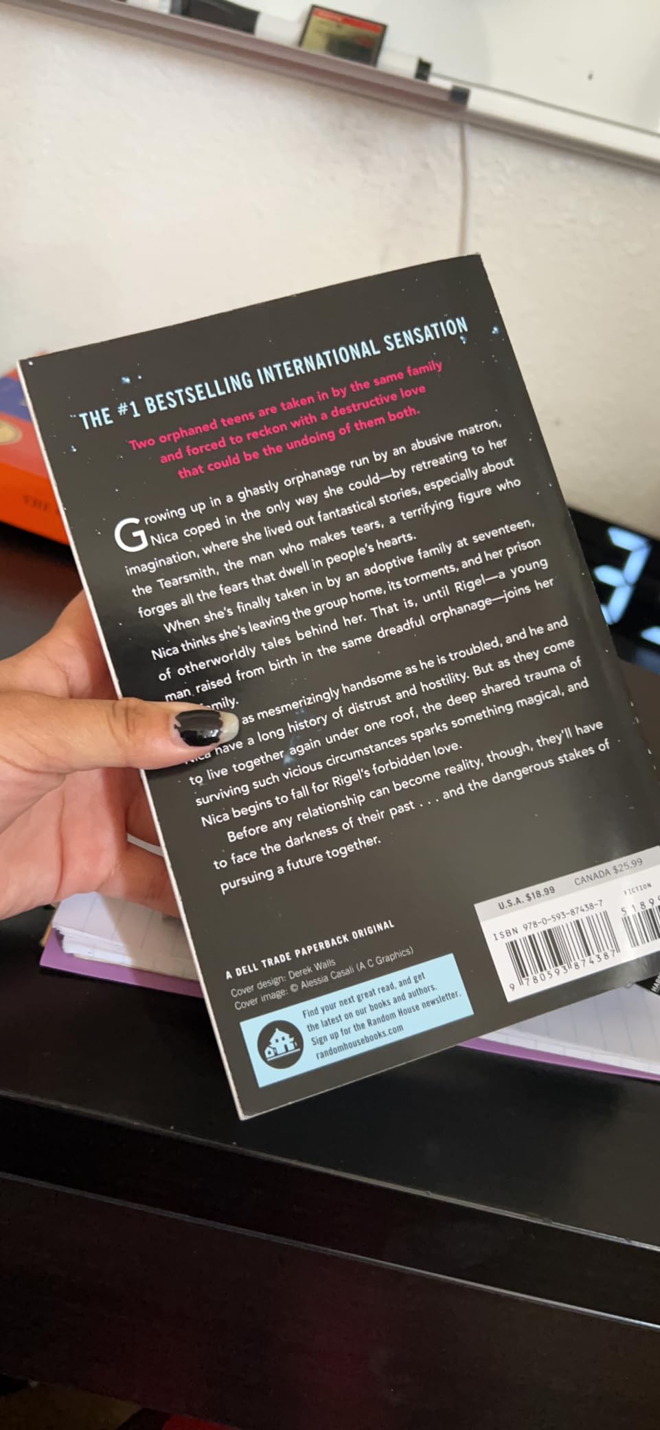 Amazon.com: The Tearsmith: A Novel: 9780593874387: Doom, Erin: Books