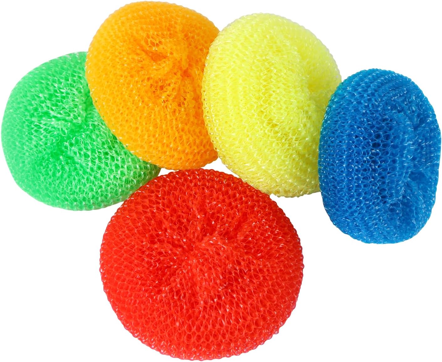 Amazon.com: MIDELONG Plastic Dish Scrubbers for Dishes Plastic Pot ...
