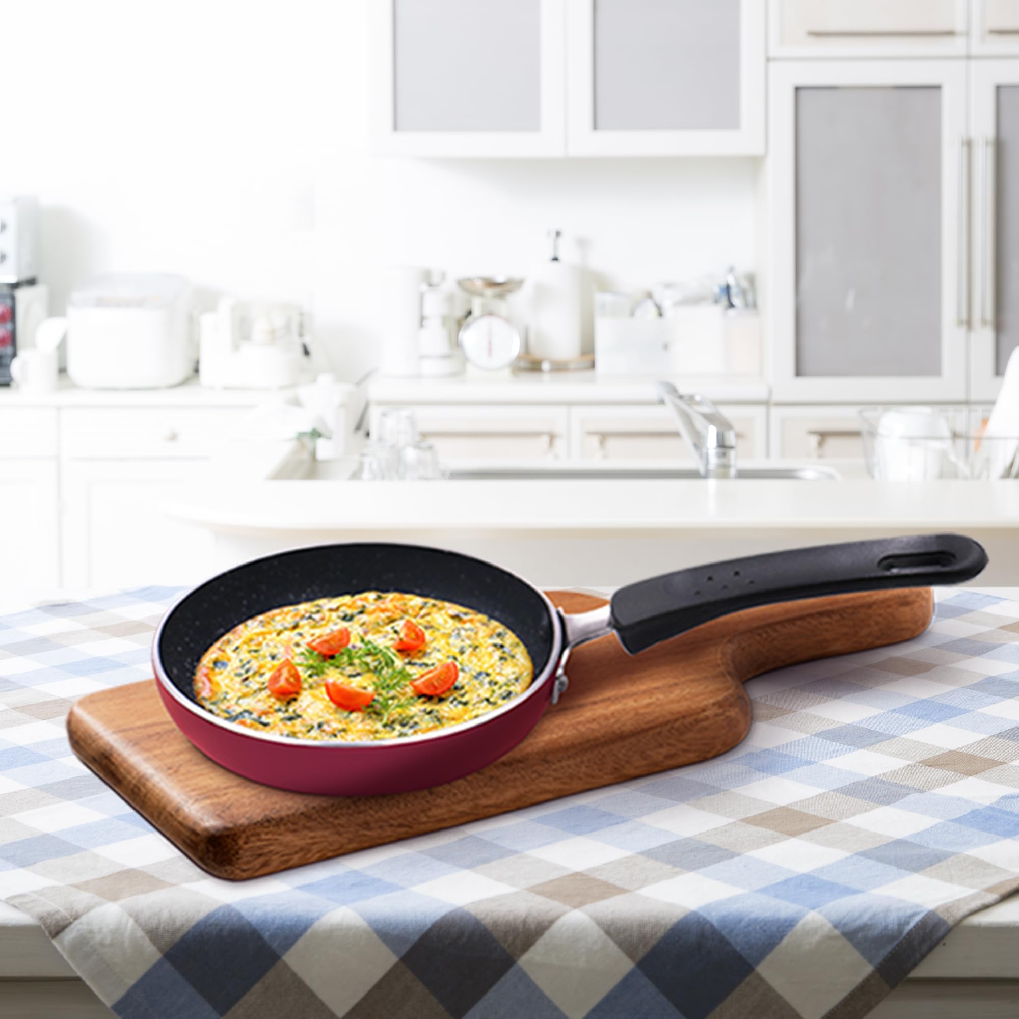 Buy MILTON Pro cook Granito Non Induction Non Stick Fry Pan, 18 cm ...