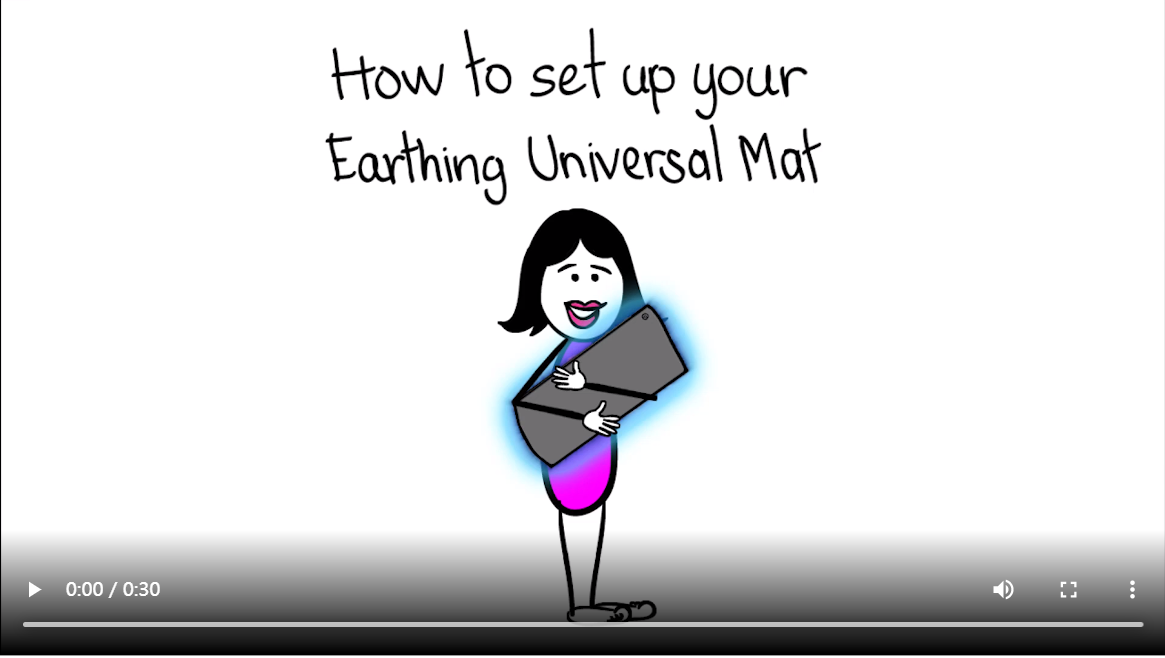 Watch How to set up your Earthing Universal Mat on Amazon Live