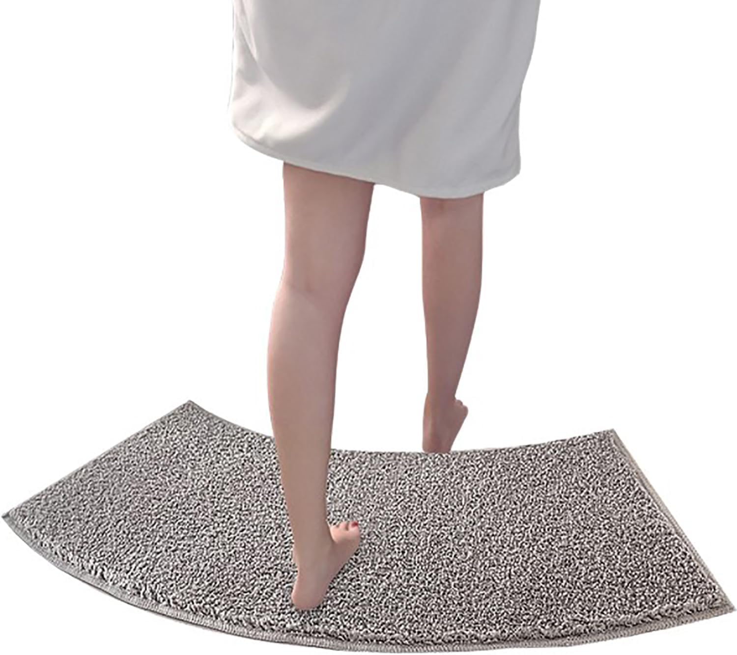 DFEO@MF Quadrant Curved Shower Mat, Curved Bath Mat, Bath Mats For ...