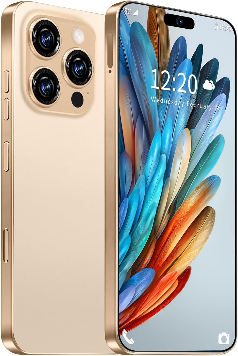 Amazon.com: BVNA I16 ProMAX 12GB+512GB 6.99" HD Screen Smartphone ...