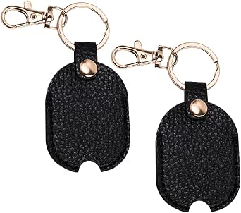 Amazon.com: Gosknor 2Pcs Car Key Cover, Leather Sleeve Broken Loop ...