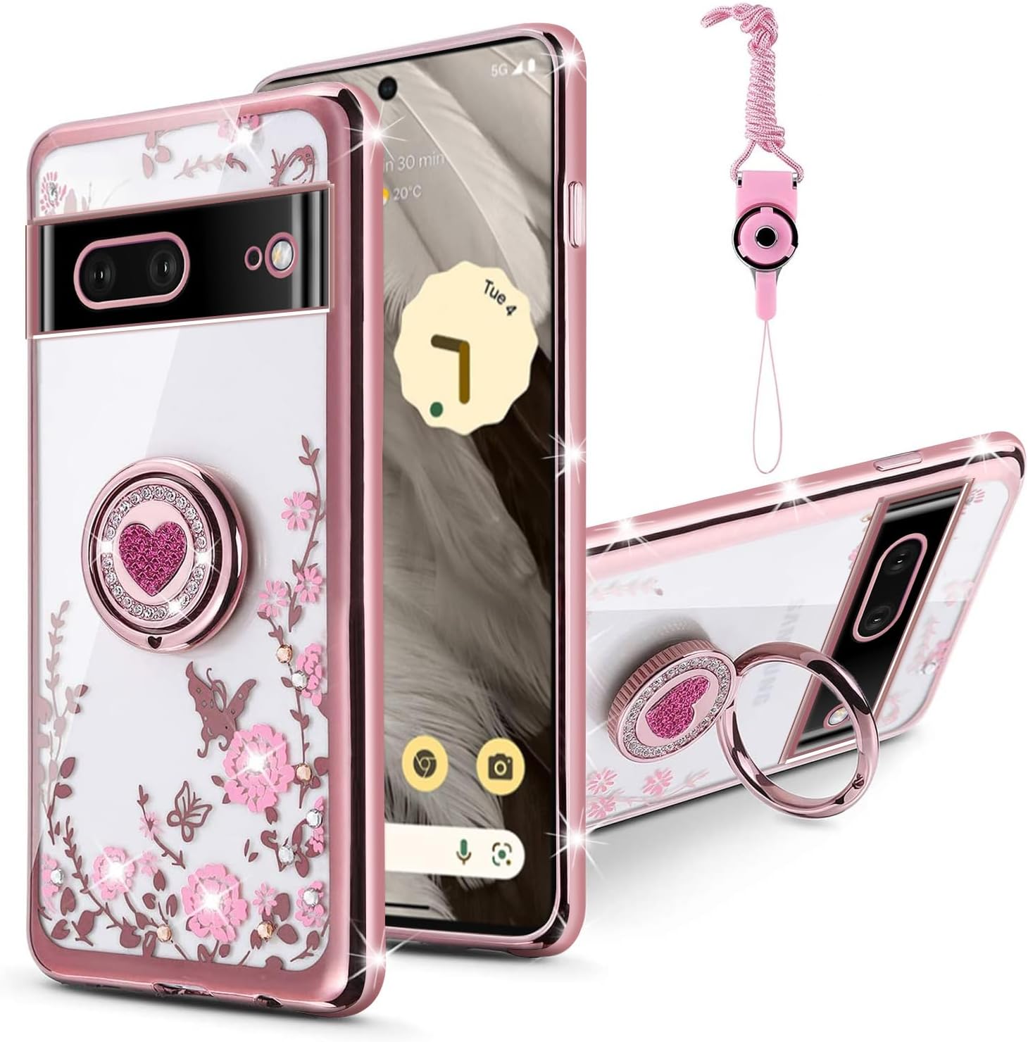 Amazon.com: for Google Pixel 7 Case, Pixel 7 Phone Case for Women ...