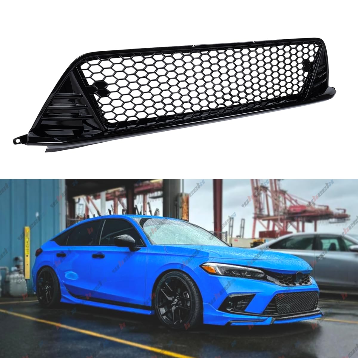 Amazon.com: WheelX Front Grille Bumper Lower Grill Compatible with 2022 ...