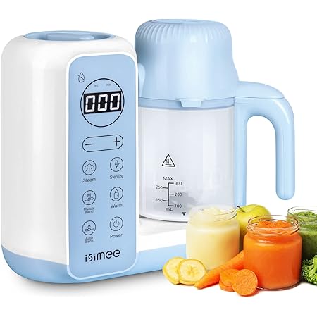 Amazon.com: Plodon Electric Mini Baby Food Maker Small Baby Food ...