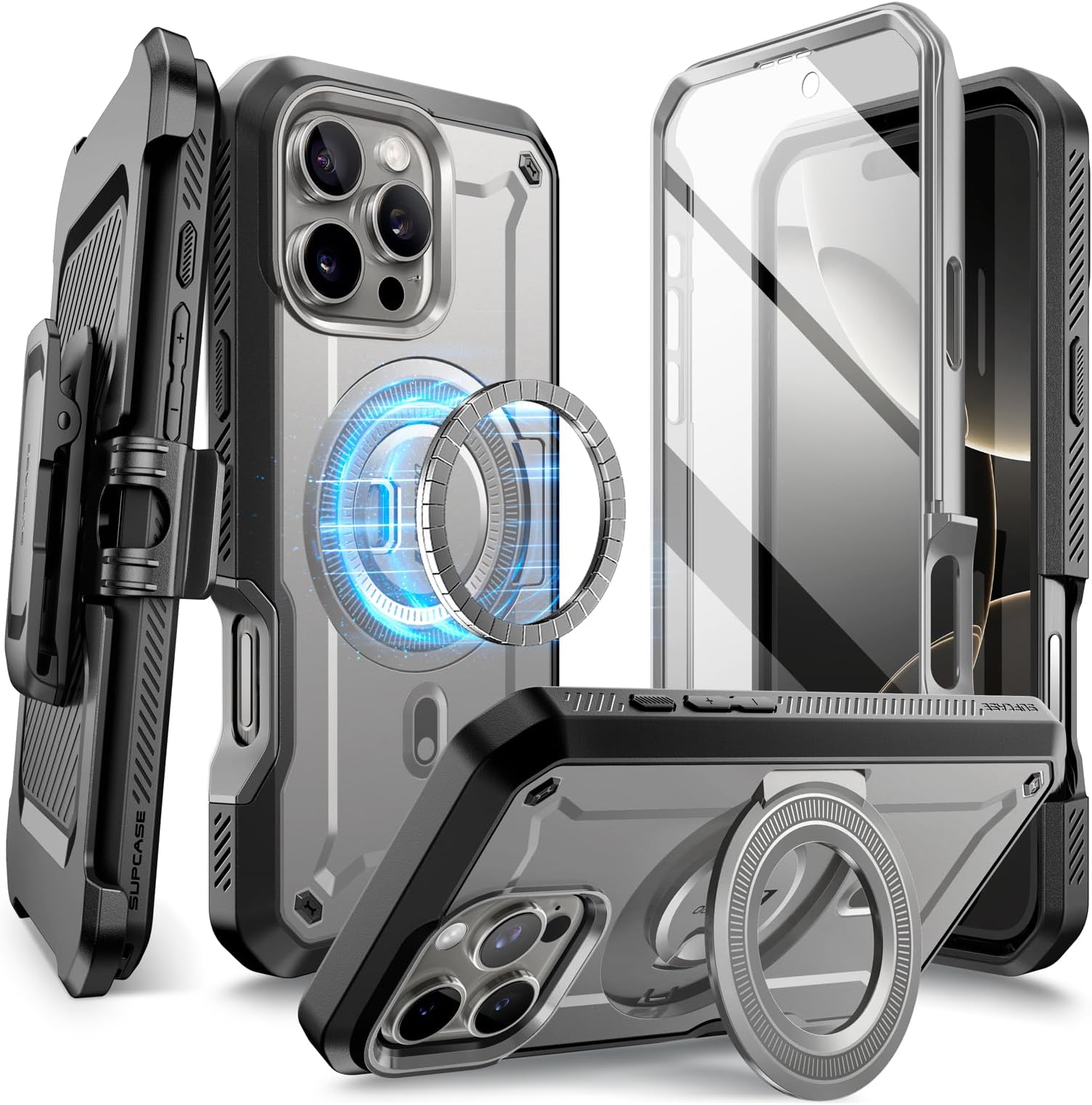 Amazon.com: SUPCASE for iPhone 16 Pro Case with Stand (UBPro Mag ...
