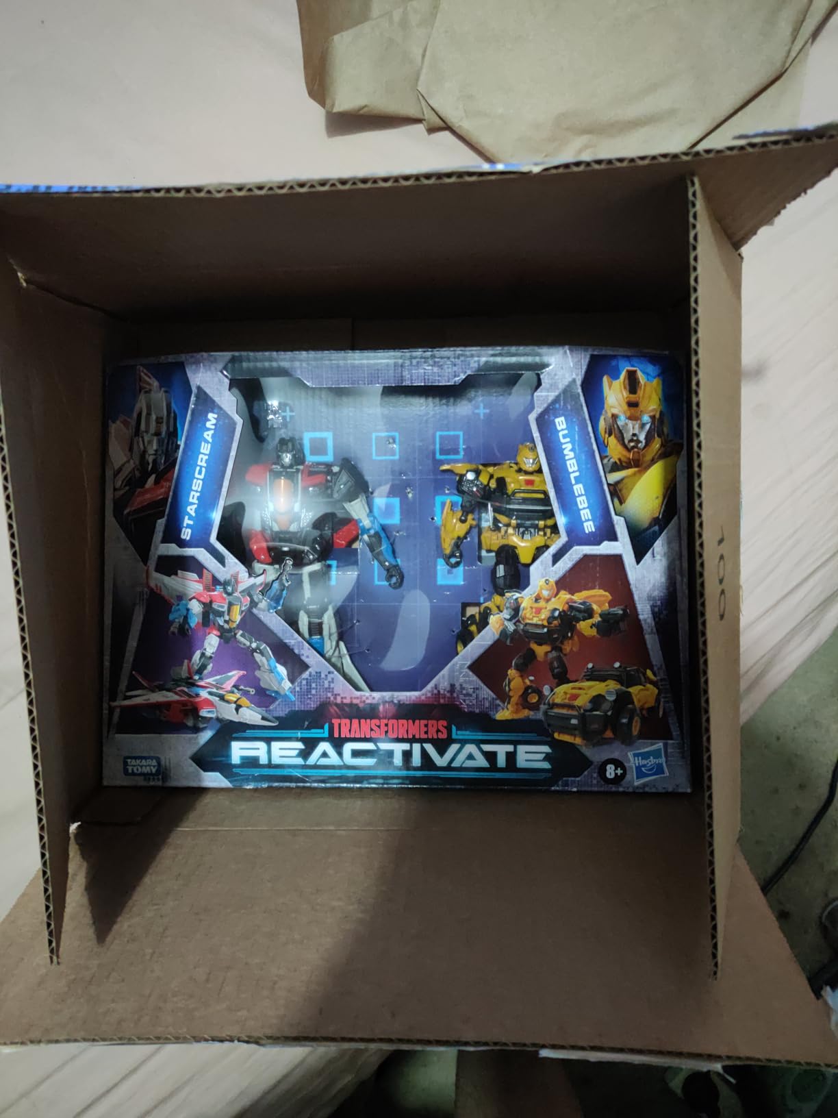 Transformers: Reactivate Video Game-Inspired Bumblebee and Starscream 2 ...