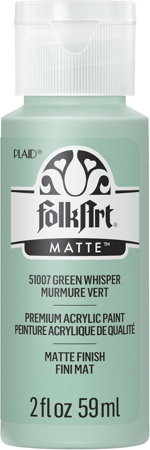 Amazon | FolkArt Acrylic Paint 2oz-Green Whisper FA-51007 | 絵具 通販