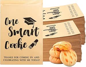 Amazon.com: Graduation Cookie Treat Candy Gift Bags Graduation Party ...