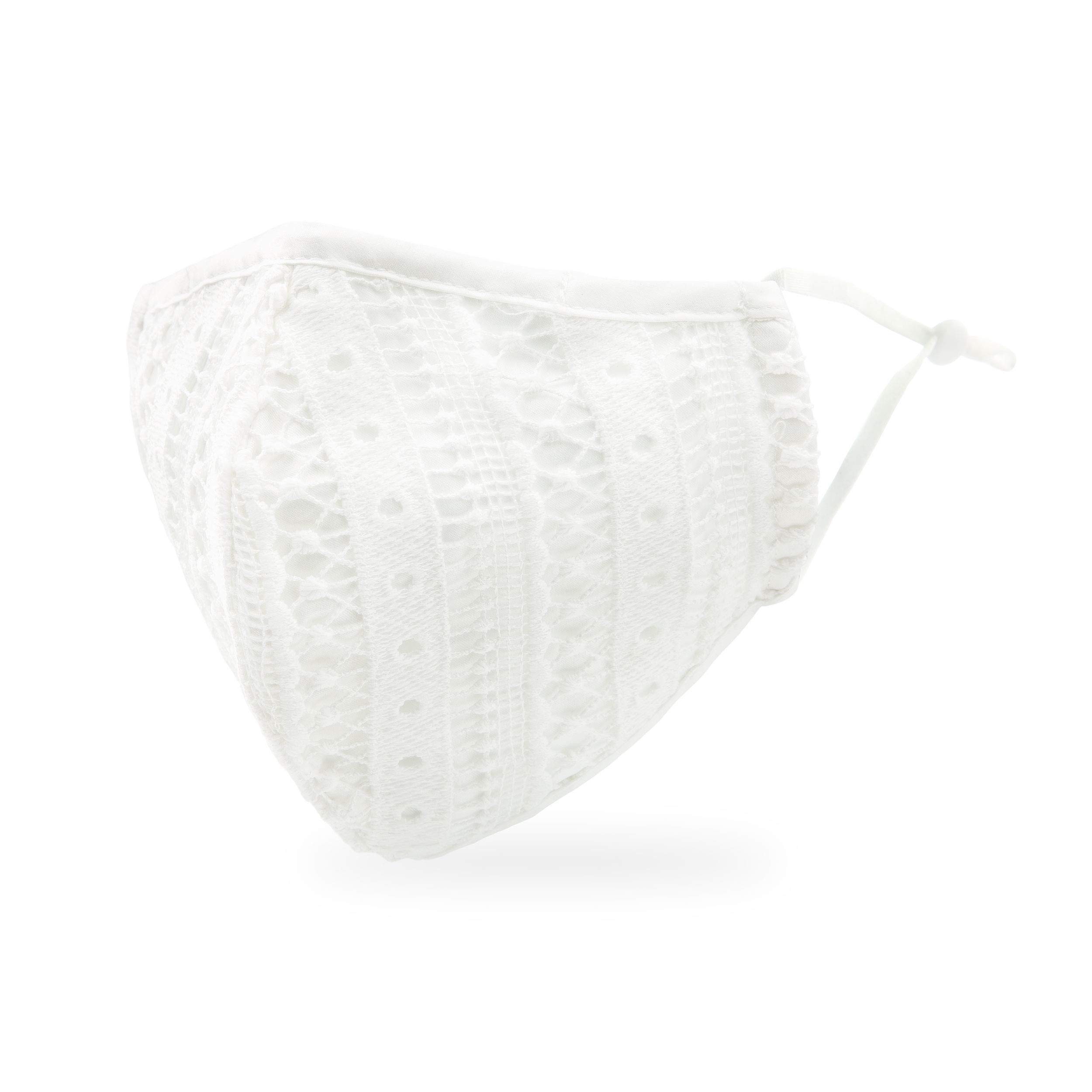 Amazon.com: WEDDINGSTAR Luxury 3-Ply Washable Cloth Face Mask Reusable ...