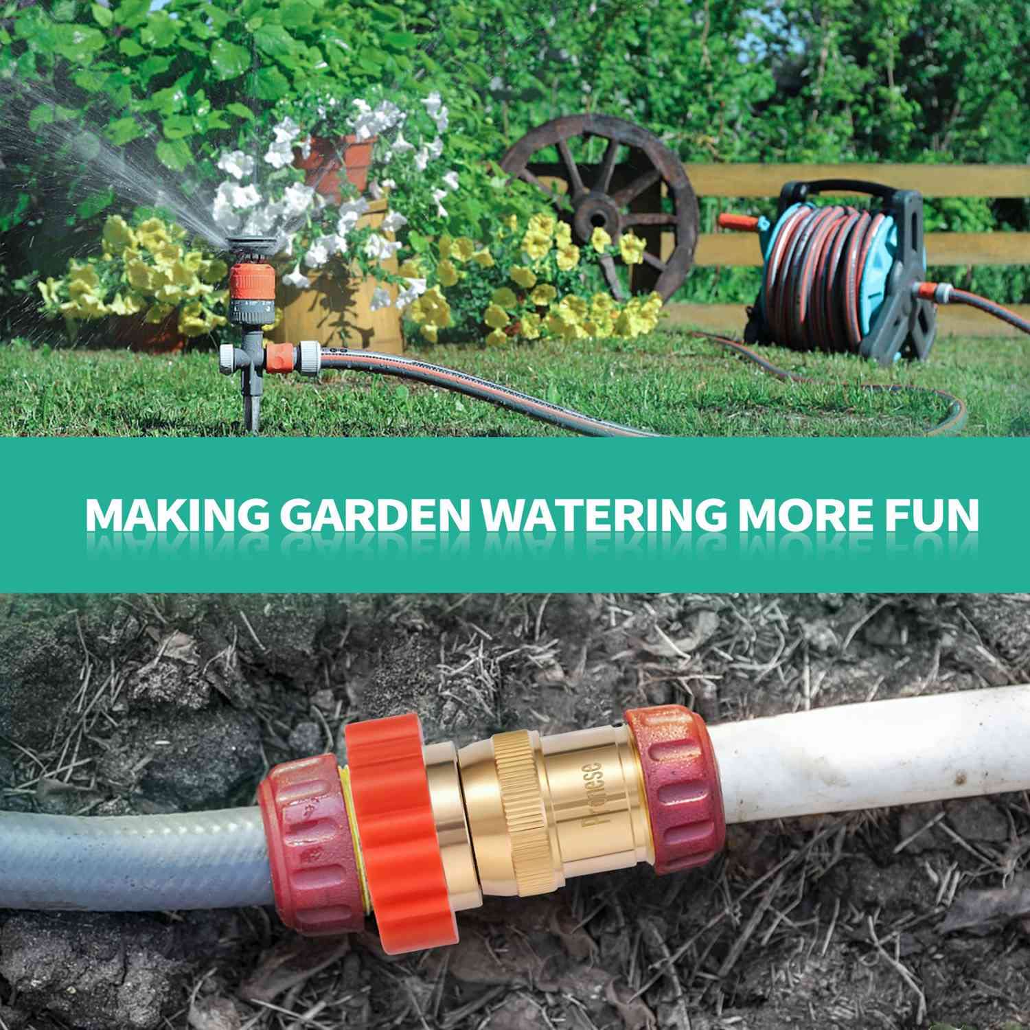 Snapklik.com : Pronese 2Pack LF Brass Drip Irrigation Inline Water ...