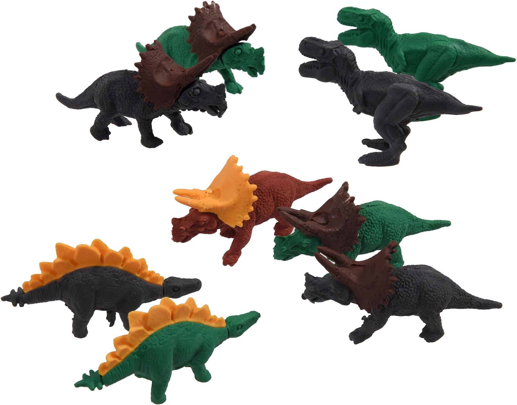 Amazon.com : 48pcs Dinosaur Eraser Gifts Bulk Kindergarten Erasers Fun ...