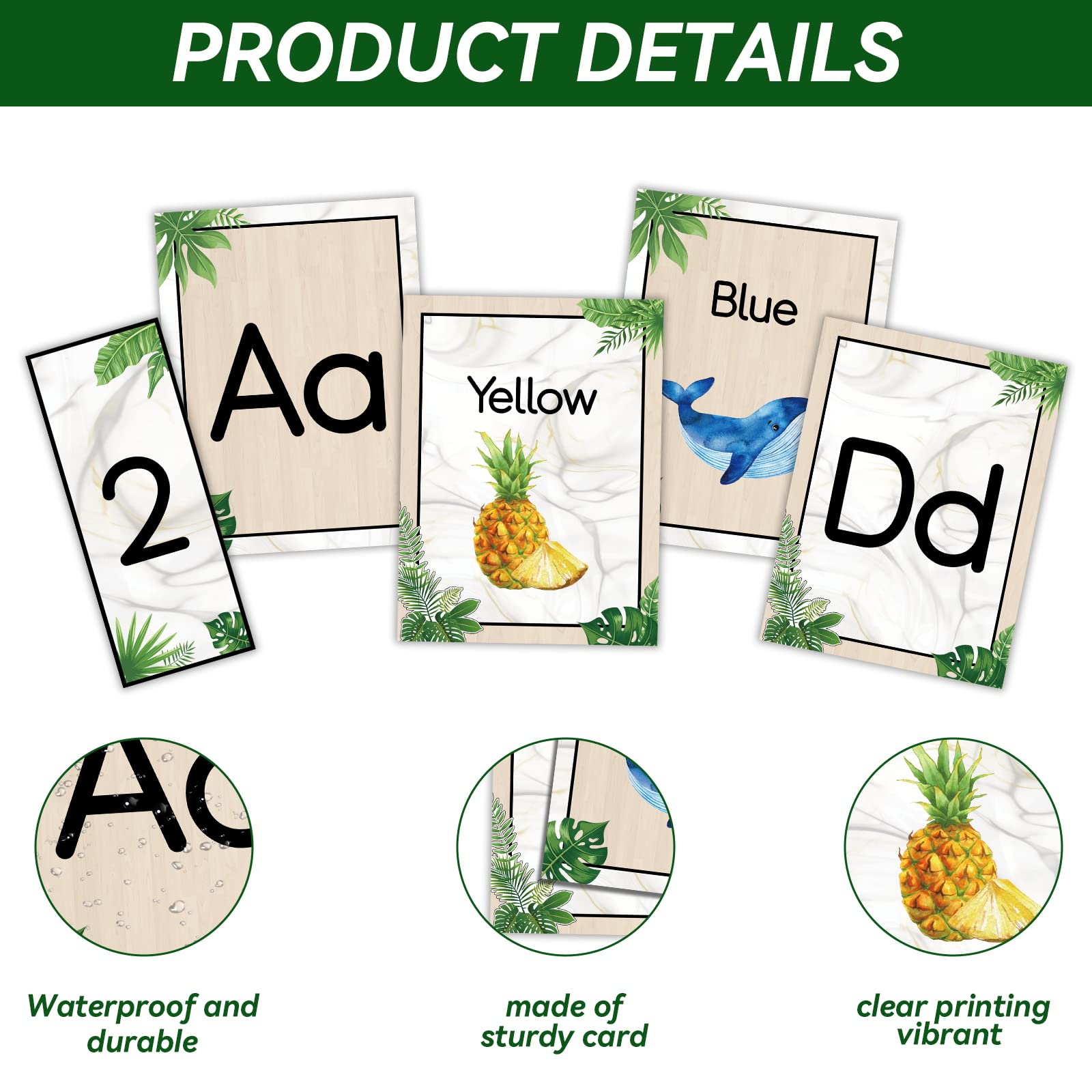 Snapklik.com : 56 Pcs Boho Alphabet And Number Bulletin Board Set Decor ...