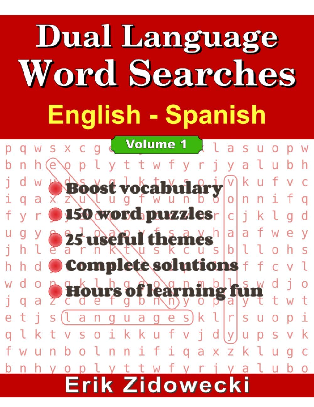 Amazon.com: Dual Language Word Searches - English - Spanish ...