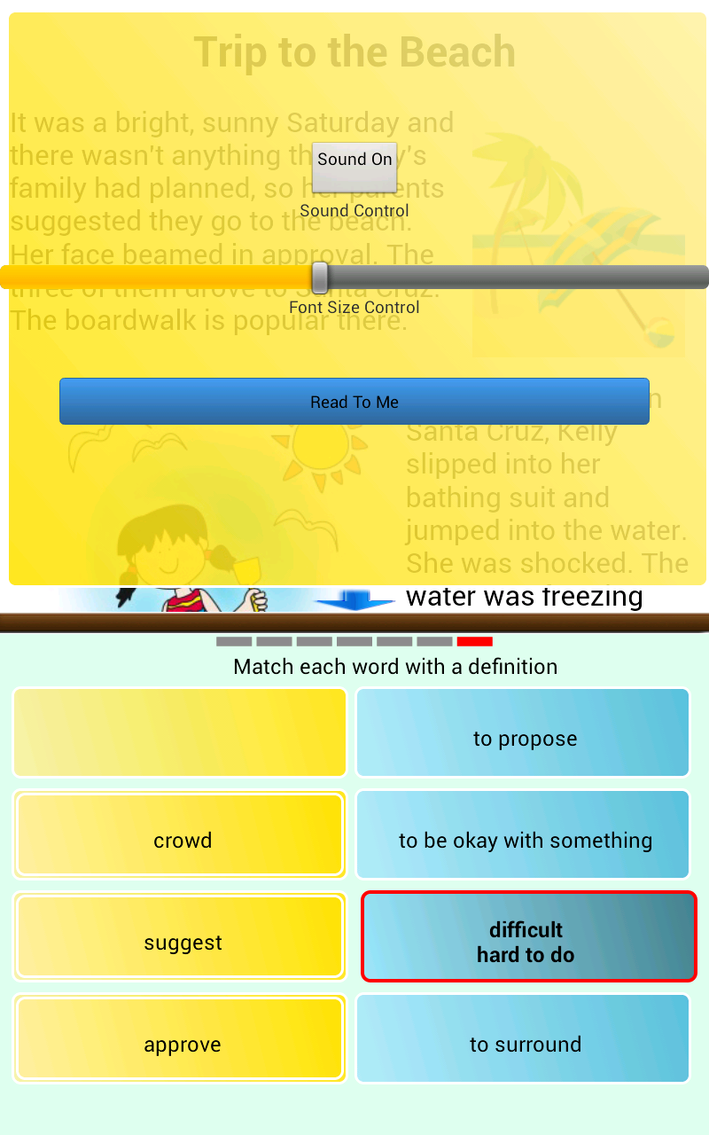 3rd Grade English Fiction Reading Comprehension - App on Amazon Appstore
