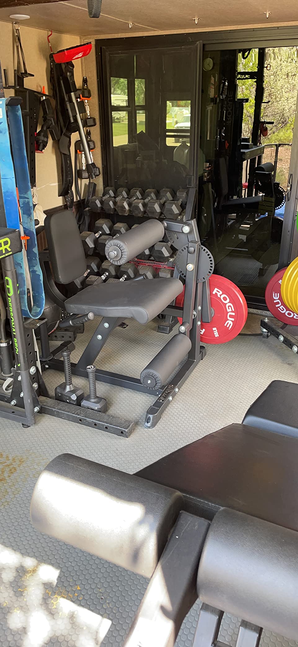 $23/mo - Finance Titan Fitness Adjustable Plate Loaded Leg Extension ...