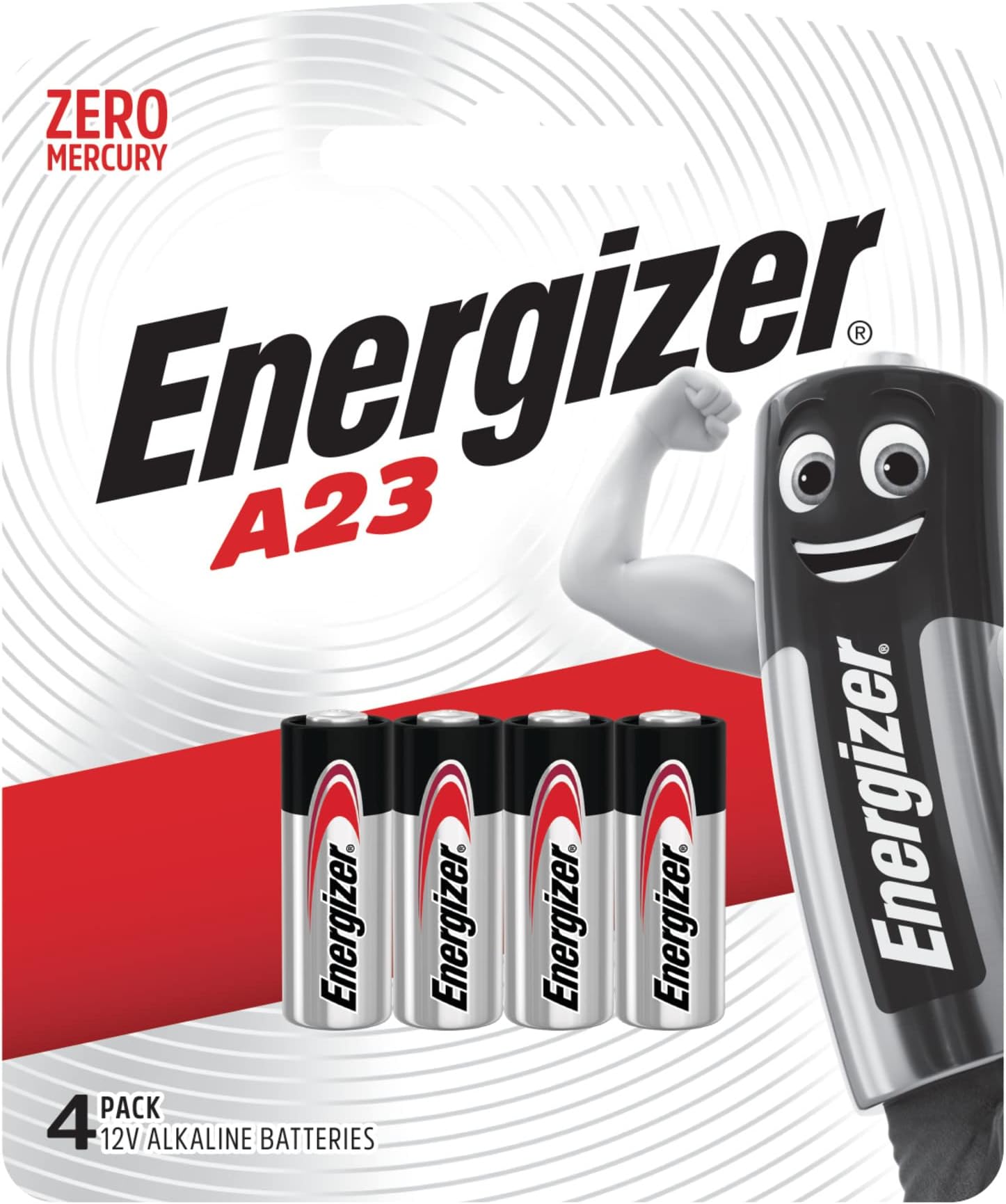 Energizer Lot de 2 piles alcalines A23 MN21 LRV08 GP23A 12V : Amazon.fr ...