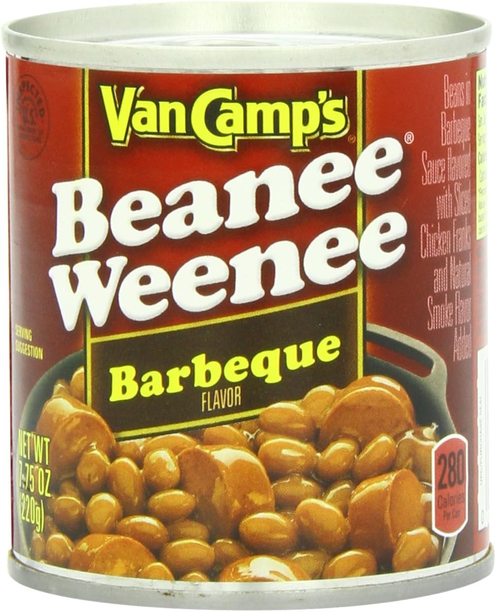 Amazon.com : 12/7.5 Oz Cans Van Camp's Beanee Weenee : Grocery ...