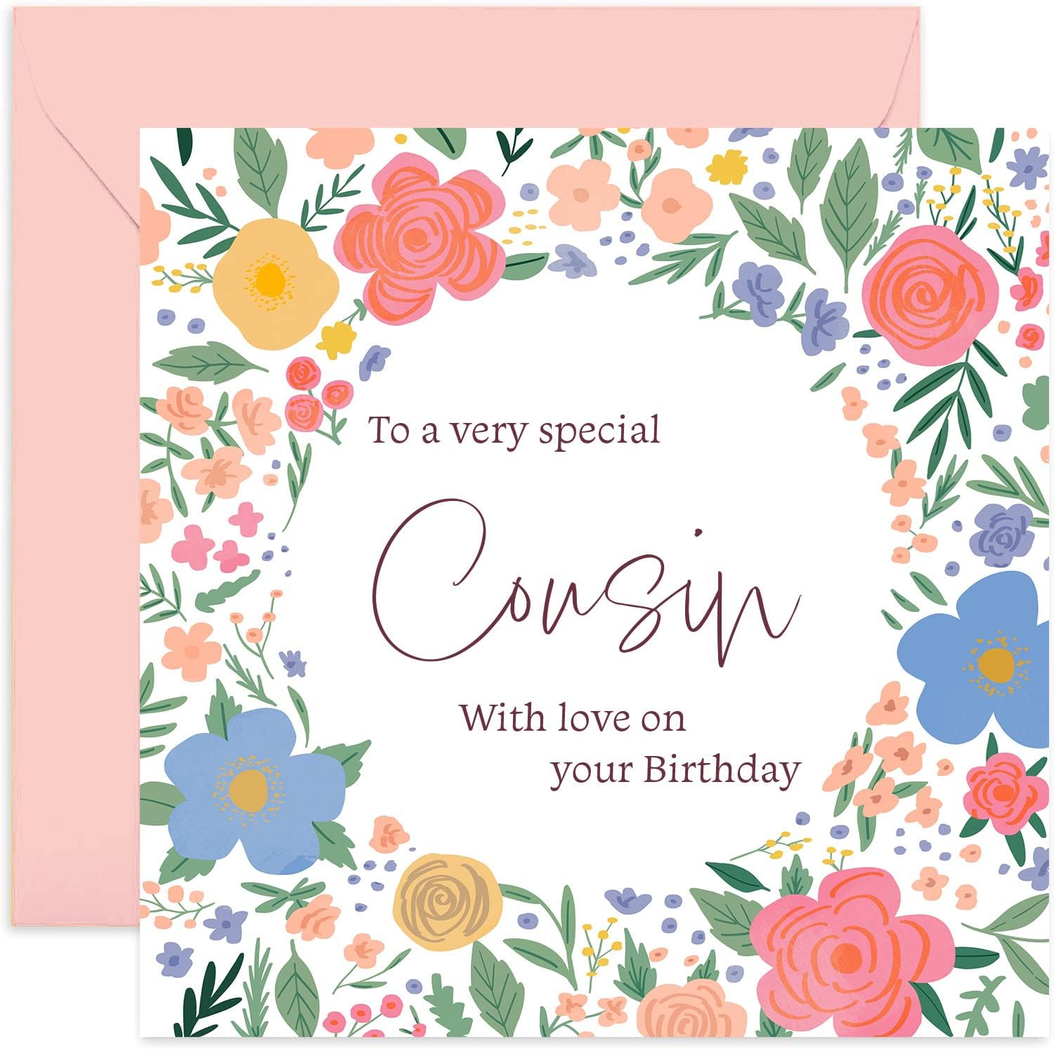 Old English Co. To A Very Special Cousin Birthday Card - Sweet Cute ...