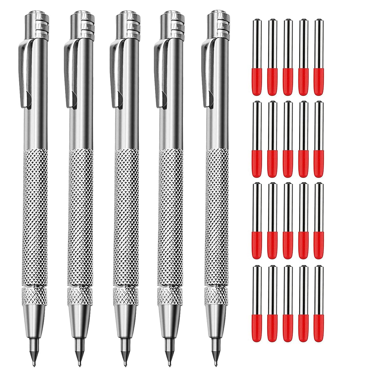 Amazon.com: Ofasixx 5+20 Tungsten Carbide Metal Scribe Scriber Tool ...