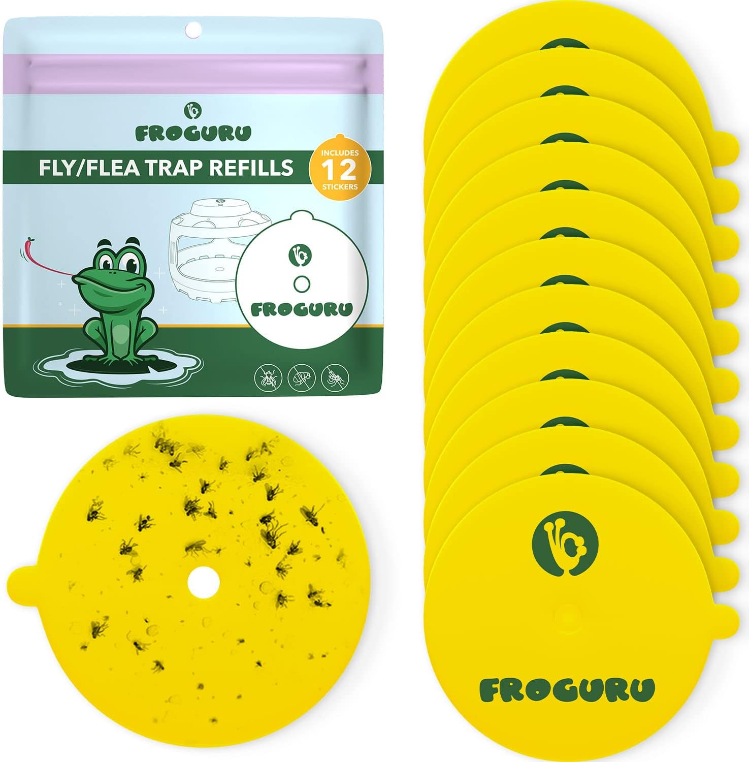 Amazon.com : Tick Trapper Tick Sticker Flea, Tick, and Insect Trap ...