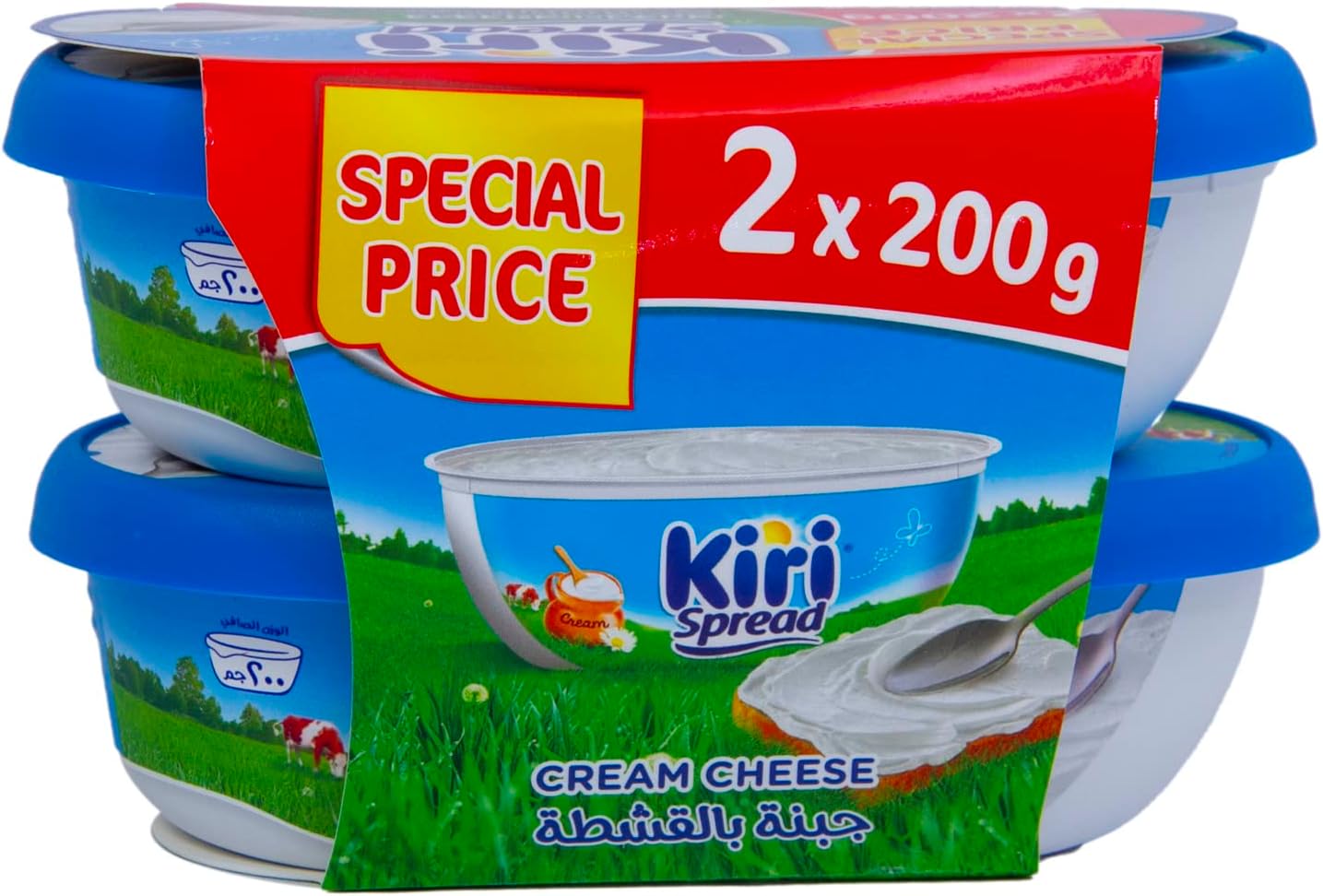 Kiri Cream Cheese Spread, 2 x 200g: Buy Online at Best Price in UAE ...