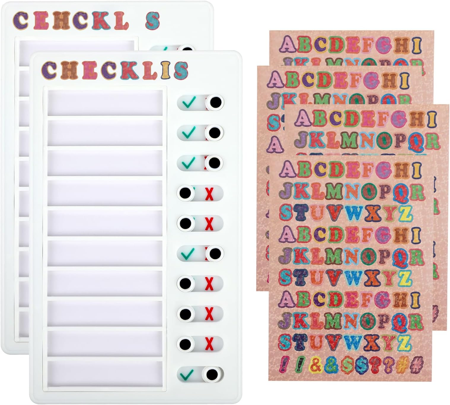 2 Stück to do liste kinder Checklist Board checkliste kinder ...