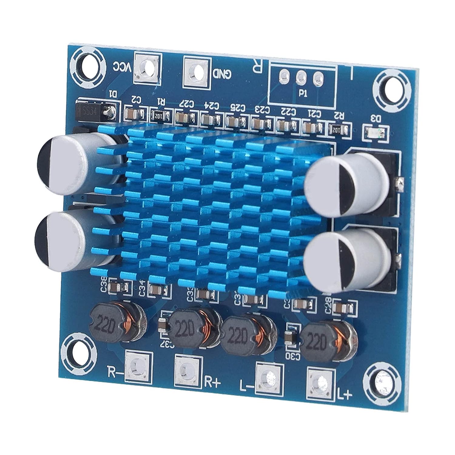 Amazon.com: Audio Amplifier Module, Audio Amplifier Board, Power ...