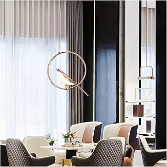 Modern Pendent Light Nordic LED Lucky Bird Ceiling Lamp Magpie ...