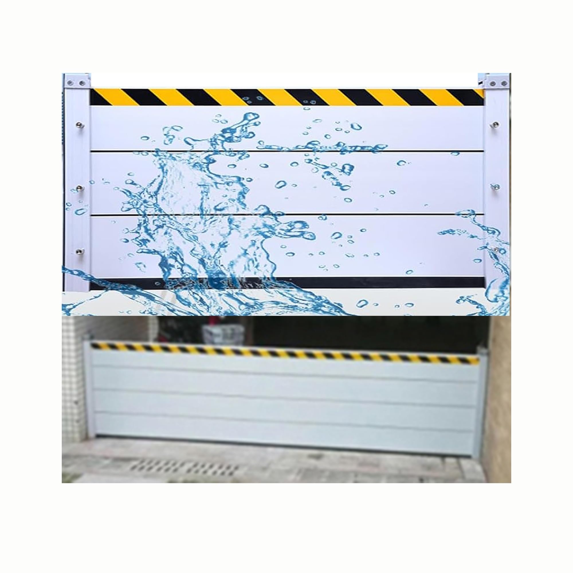 Flood Barrier Water Barrier Reusable Aluminum Flood Barriers/Gates for ...