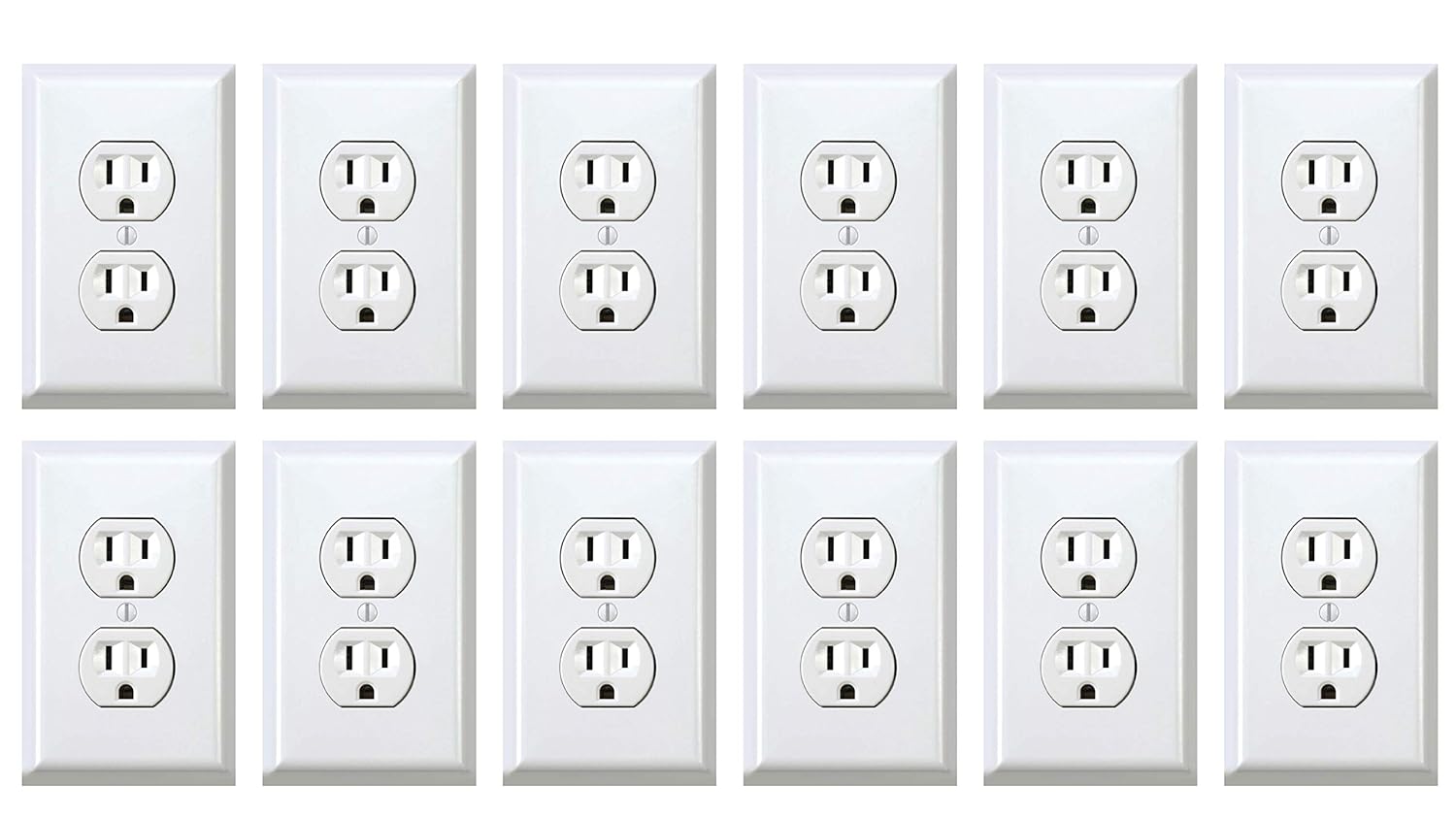 Fake Outlet Stickers Prank - Airport Wall Sockets - 12 Pack - Funny ...