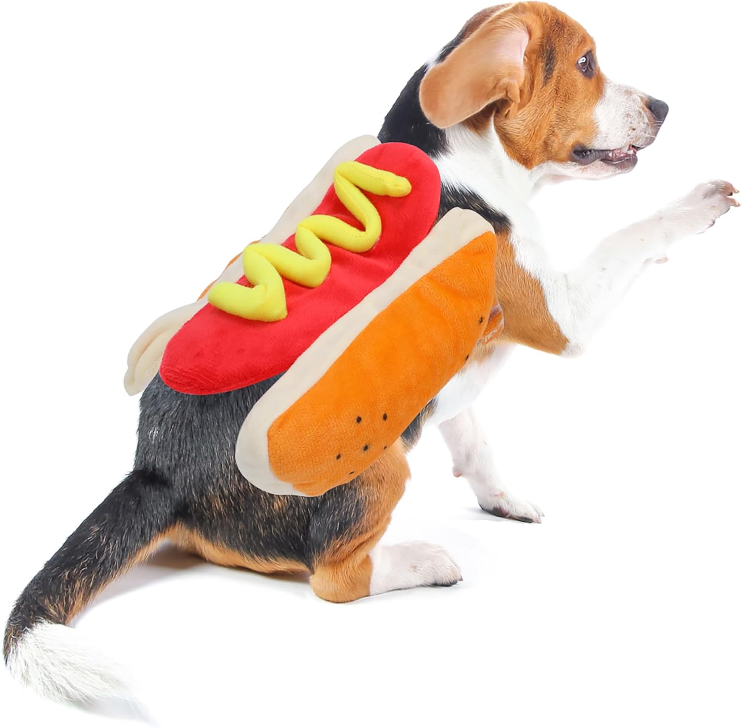 Amazon.com: nezababy Dog Hot Dog Costume Halloween Pet Clothes Food Hot ...