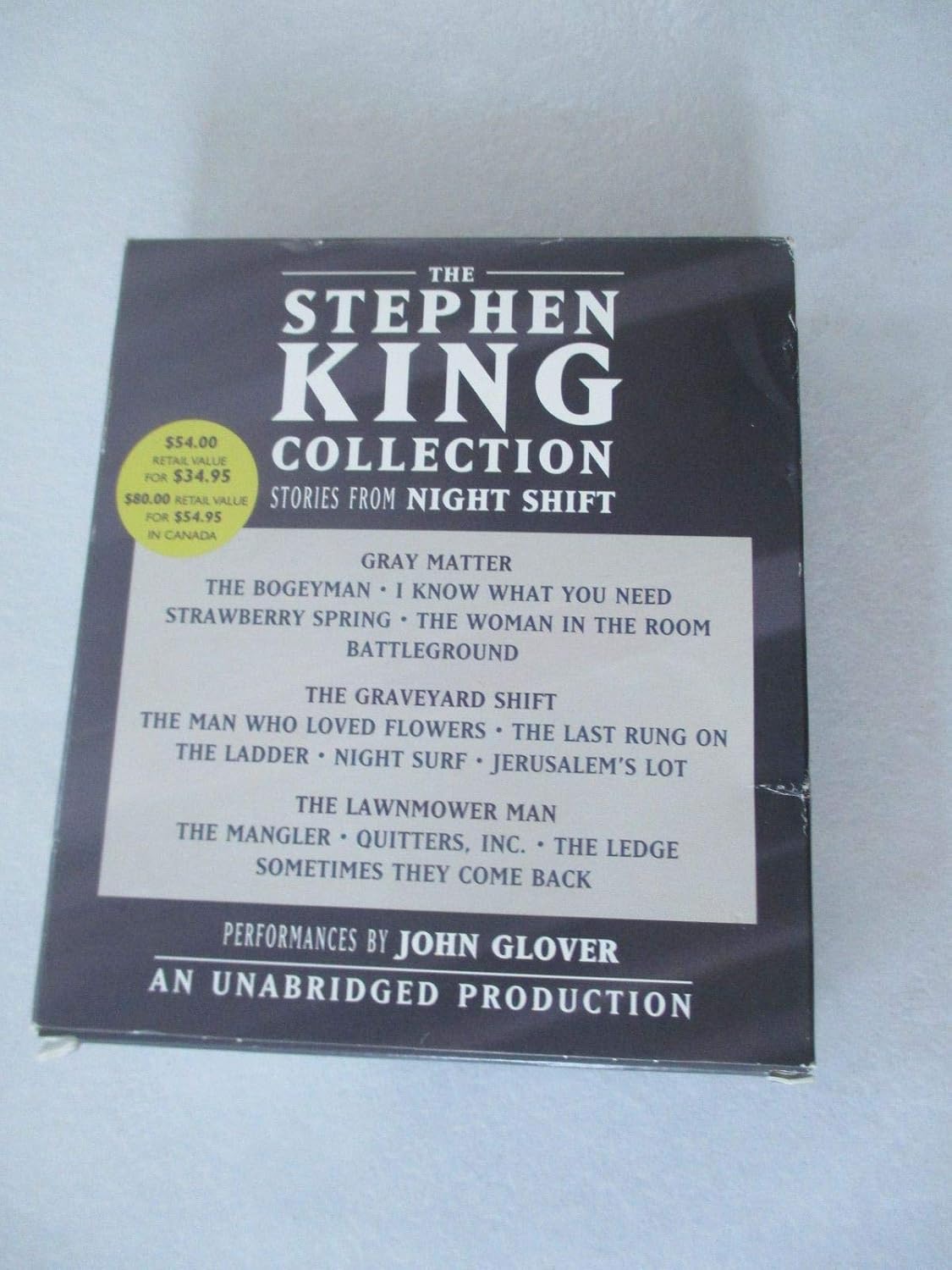 Amazon.com: The Stephen King Collection: Stories from Night Shift ...