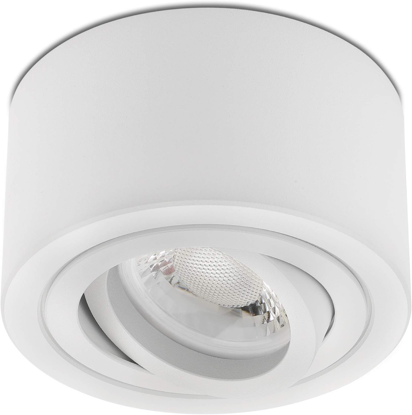 lambado® Premium LED Aufbaustrahler flach/Deckenstrahler Set inkl. 230V ...