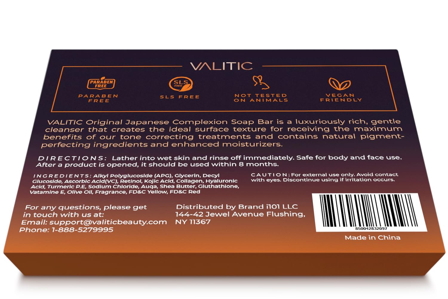 Snapklik.com : VALITIC Kojic Acid Soap For Hyperpigmentation