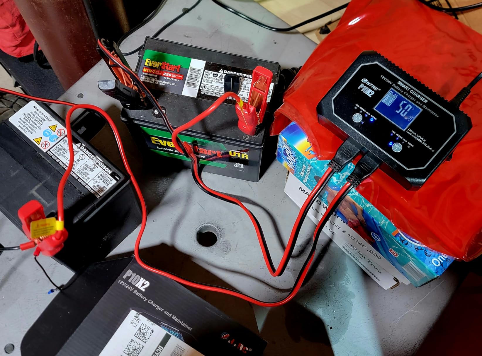 $17/mo - Finance 2 Bank Battery Charger, 20A (10A/Bank) Smart Car ...