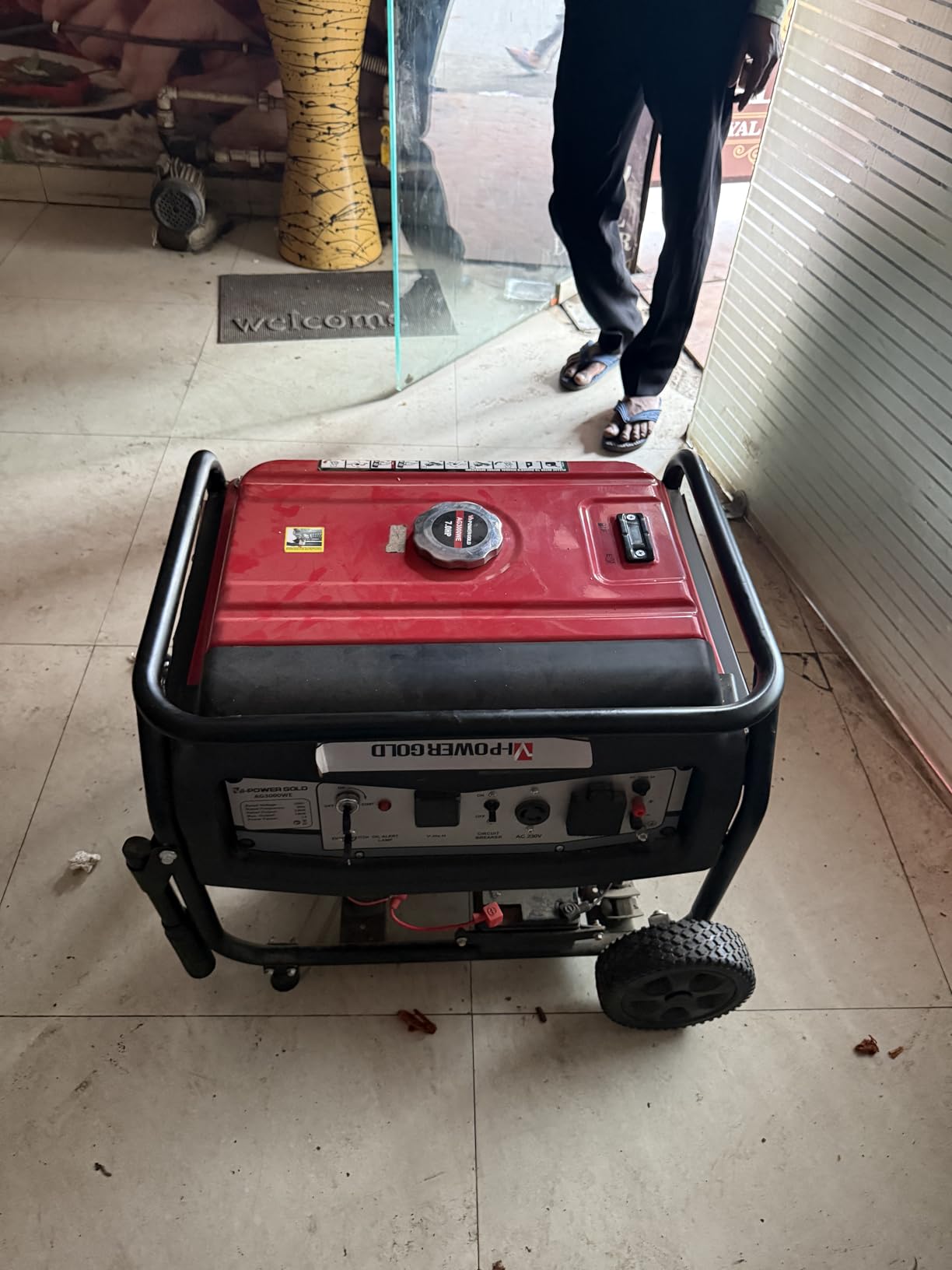 VI POWER GOLD AG3000 3 KVA SELF START & REMOTE START GENERATOR FOR HOME ...