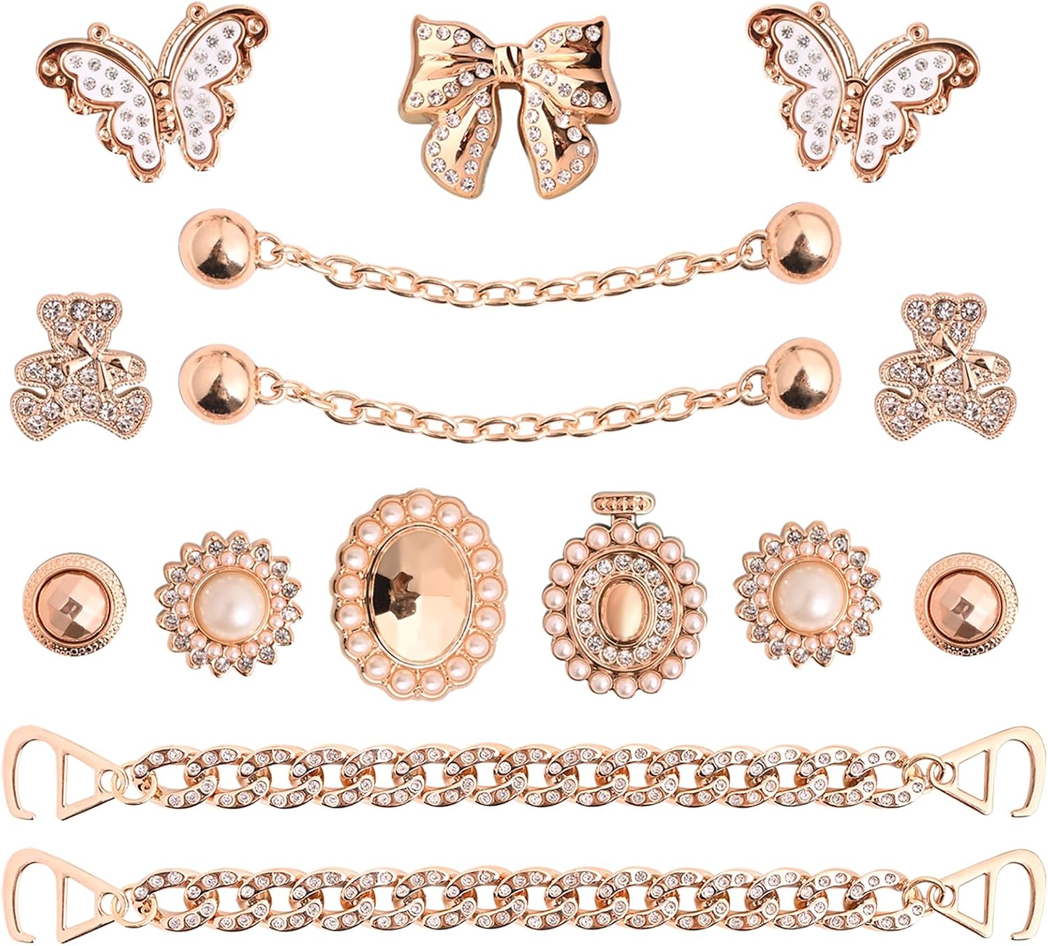 Amazon.com: shoe charms for women : Clothing, Shoes & Jewelry