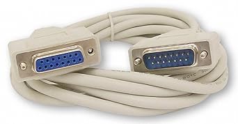 Your Cable Store 10 Foot DB15 15 Pin Serial Extension Cable : Amazon.ca ...