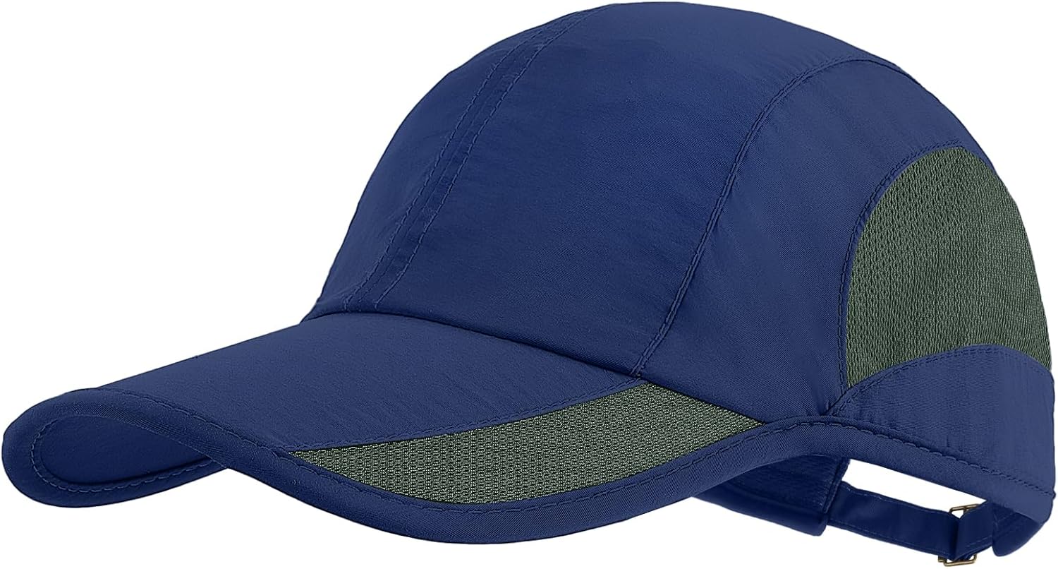 HeyCaps Running Caps for Men - Mens Sports Cap Hat Breathable ...