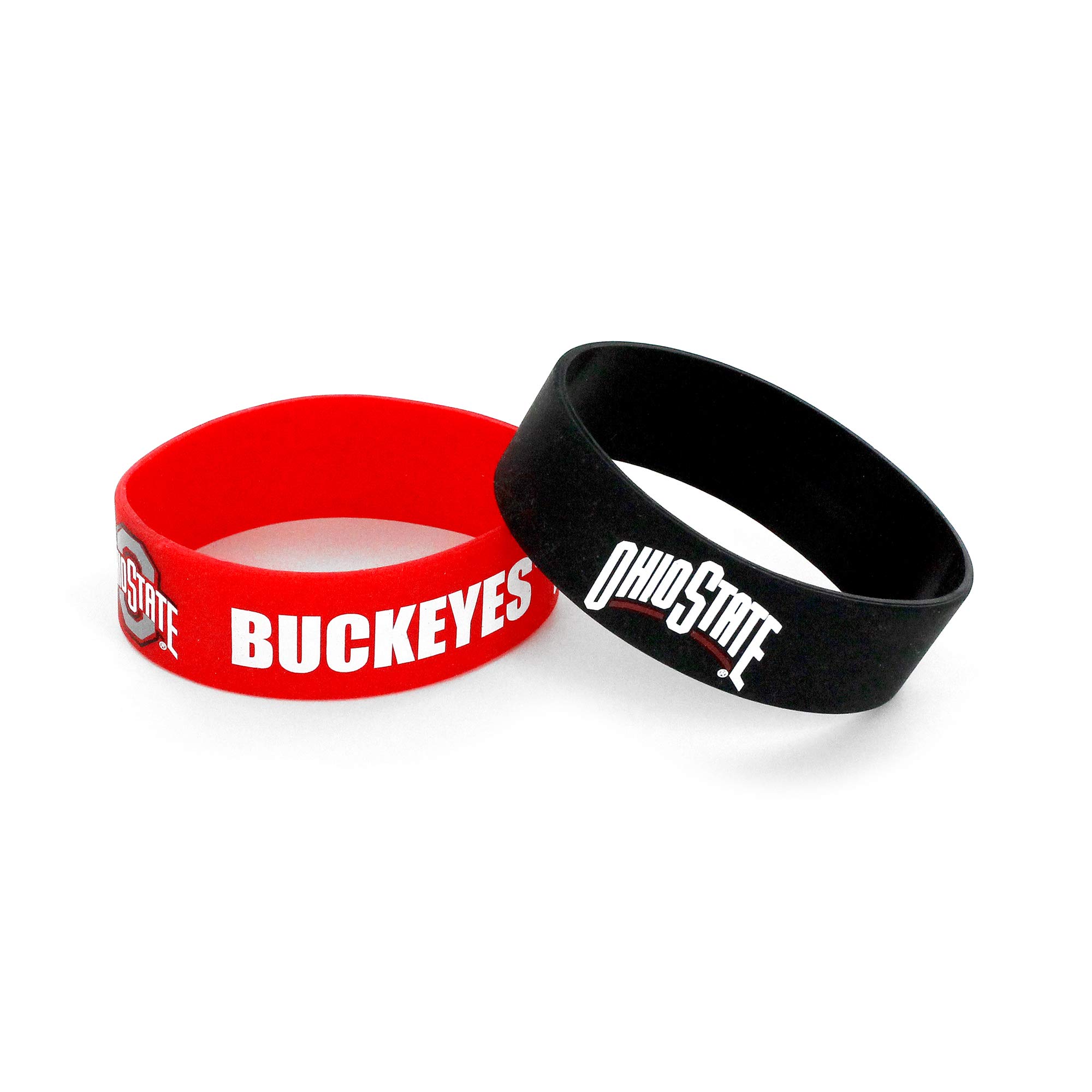 College Sports Wristbands NCAA 2-Pack Silicone Team Bracelets ...