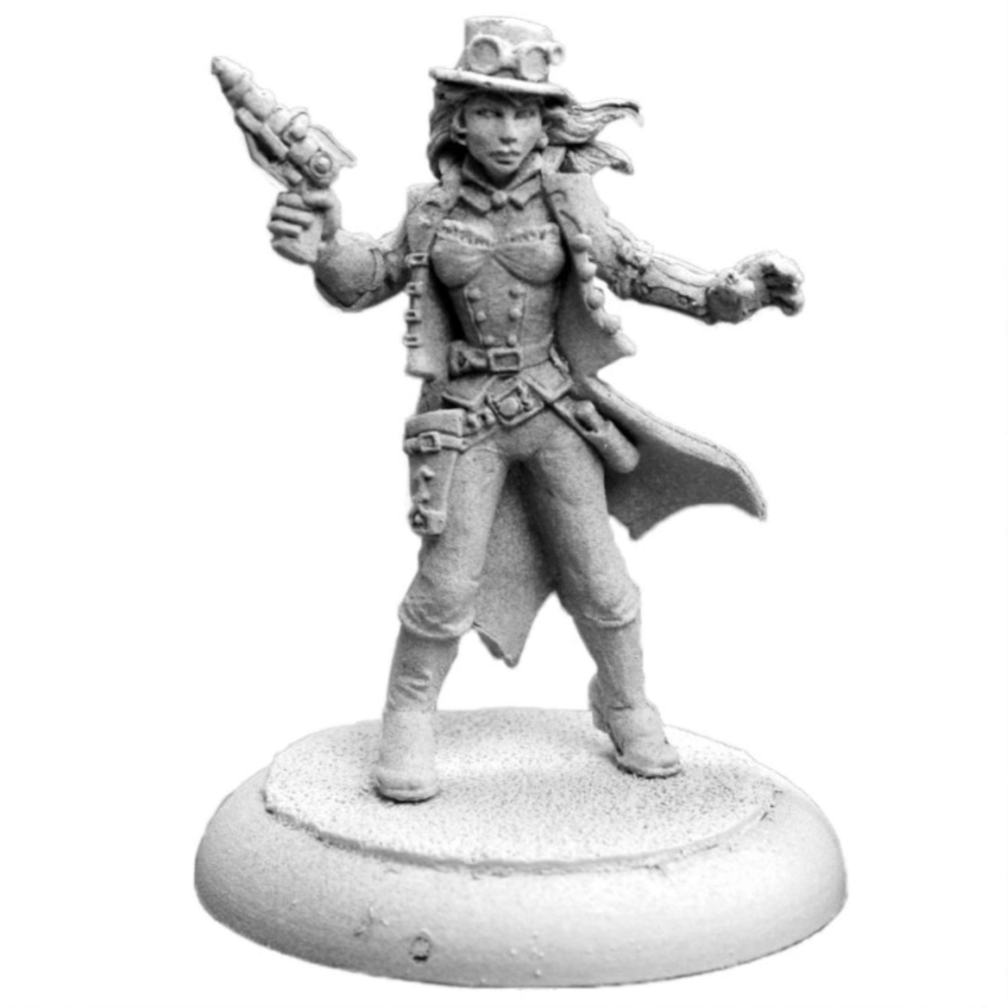 Amazon.com: REAPER Belle, Steampunk Heroine 50280 : Toys & Games