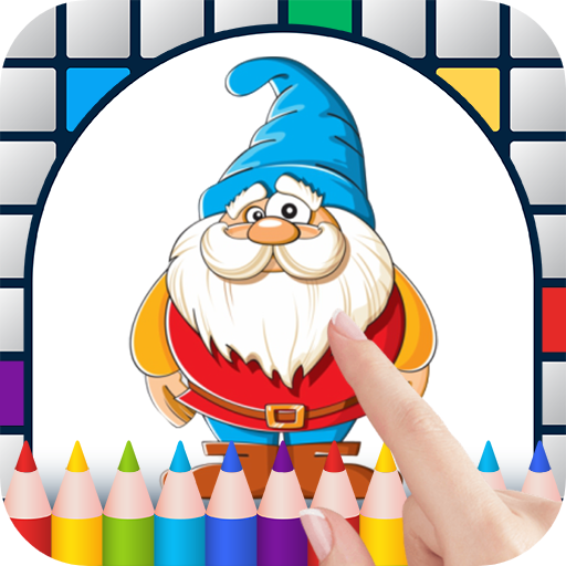 Gnomes Color by Number - Free Pixel Art Game - Coloring Book Pages ...